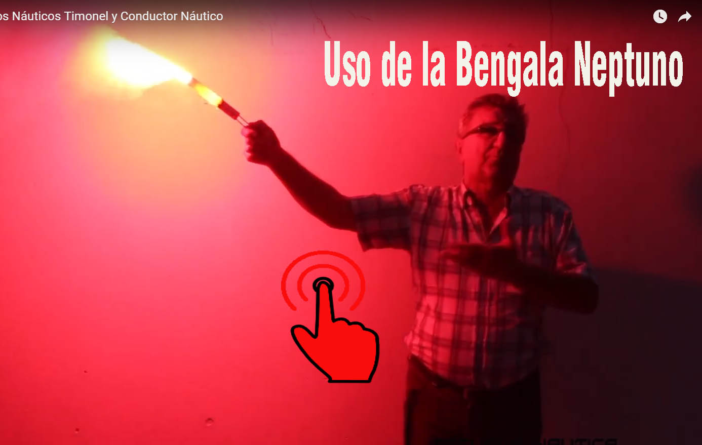 Uso de las bengalas