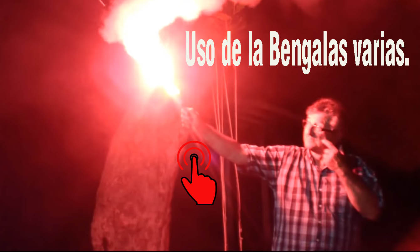 Uso de las bengalas