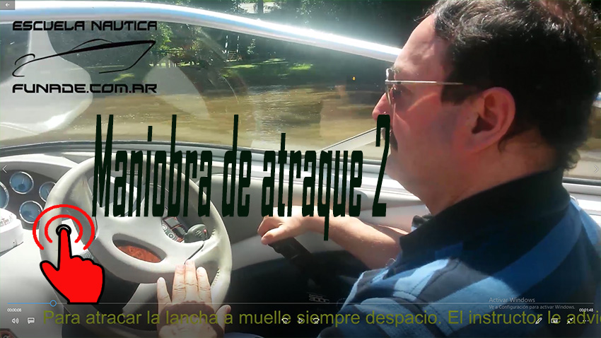 Maniobras de atraque a muelles y en lugares reducidos