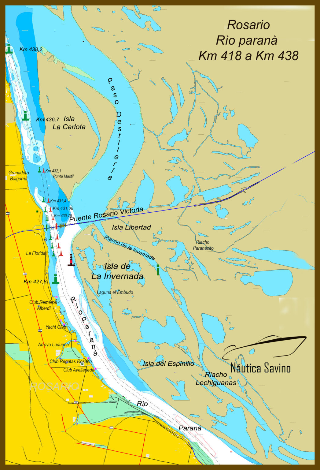 Mapas del delta