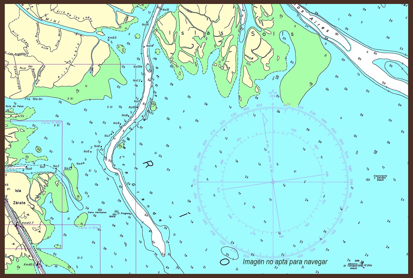 Mapas del delta