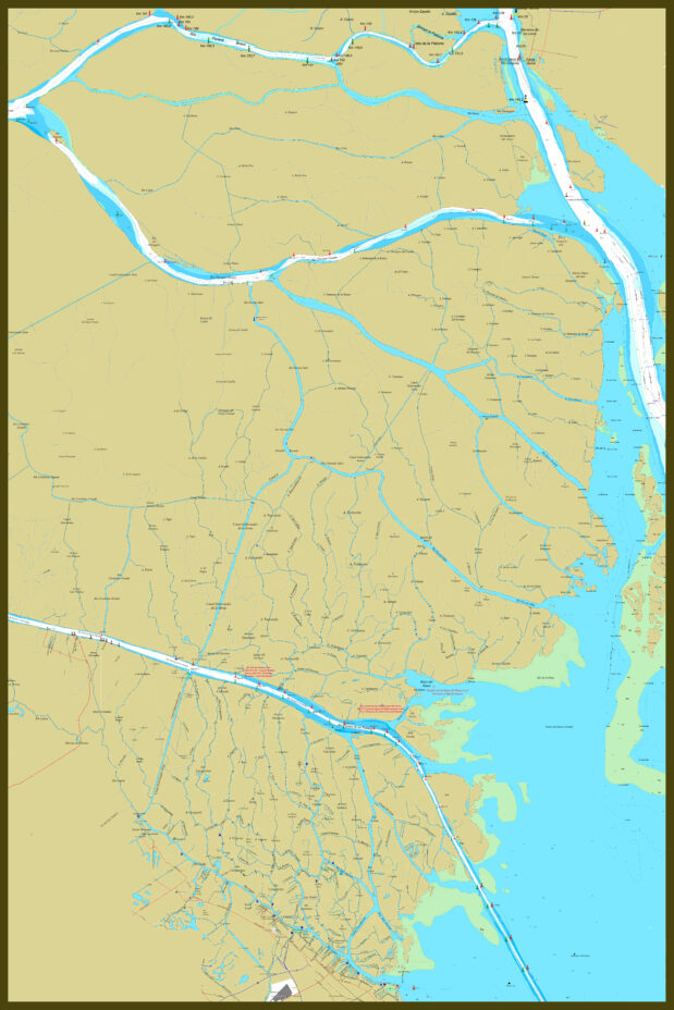 Mapas del delta