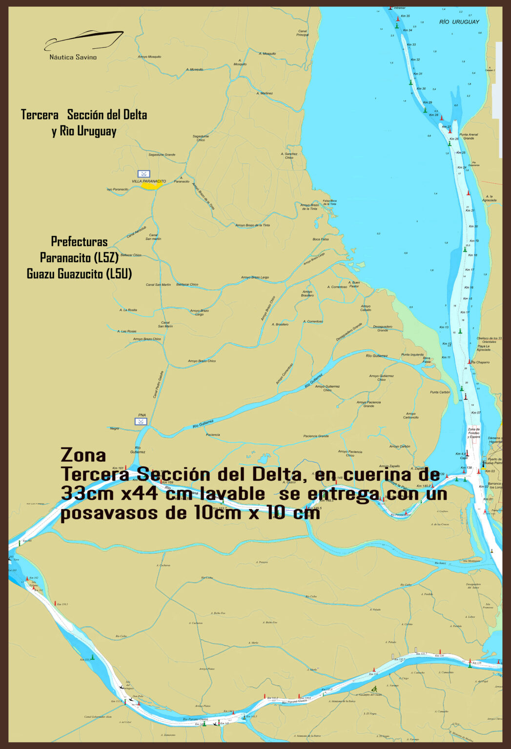 Mapas del delta